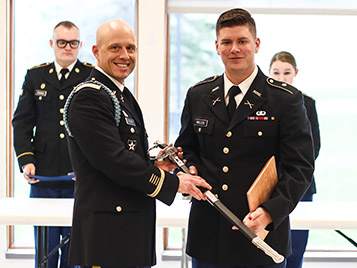 SRU Army ROTC cadets earn honors at awards ceremony | Slippery Rock ...