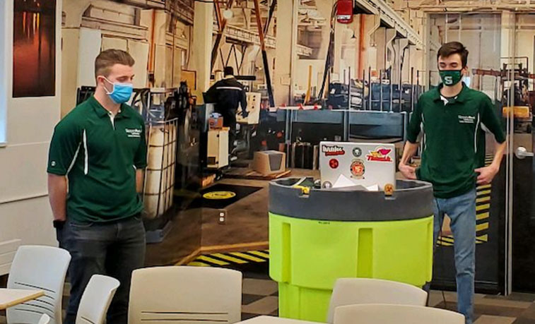 SRU receives ASSP Outstanding Student Section Award | Slippery Rock ...